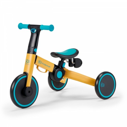 Tricikl 3U1 4TRIKE PRIMROSE YELLOW KINDERKRAFT