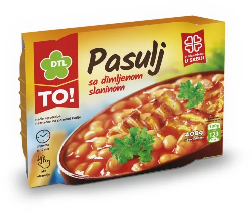 PL-G JELO TO! PASULJ SA DIM SLANINOM 400G*