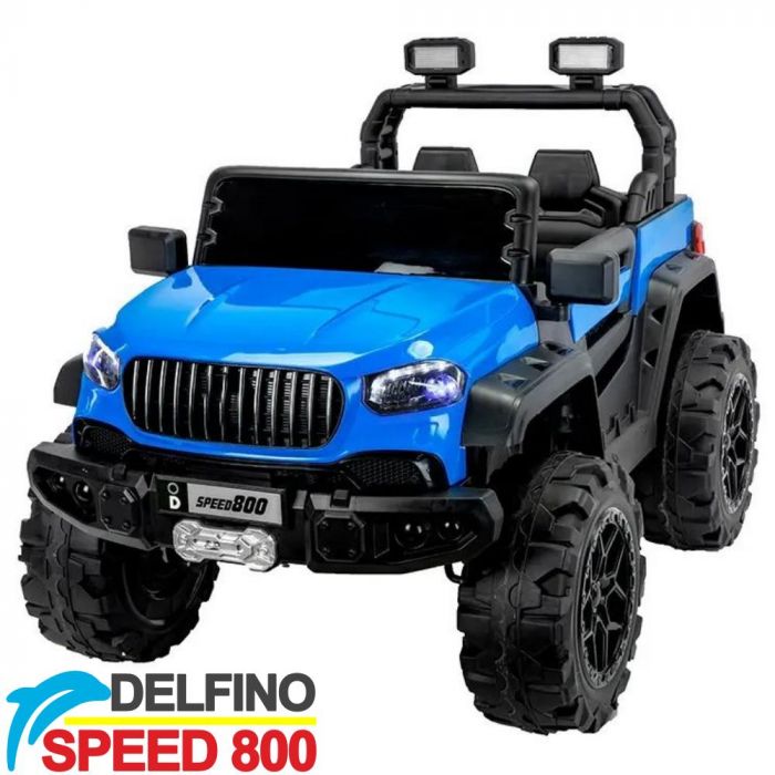 Dvosed Džip na akumulator Delfino SPEED 800 4x4 Plavi