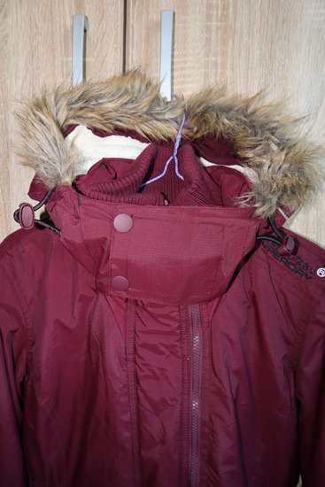 Super Dry bordo jakna