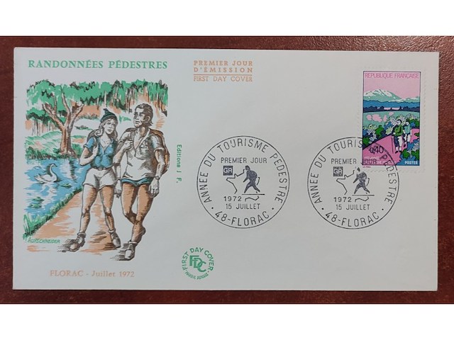 Francuska FDC 15.07.1972.