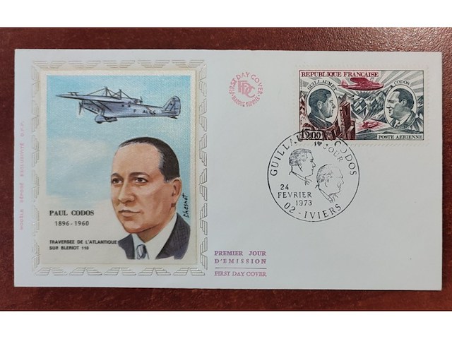 Francuska FDC 24.02.1973.