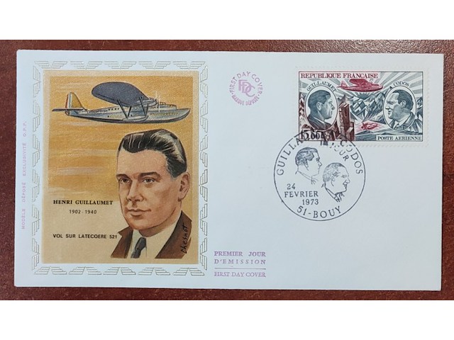 Francuska FDC 24.02.1973.