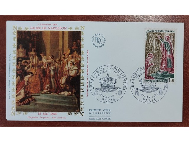 Francuska FDC 10.11.1973.