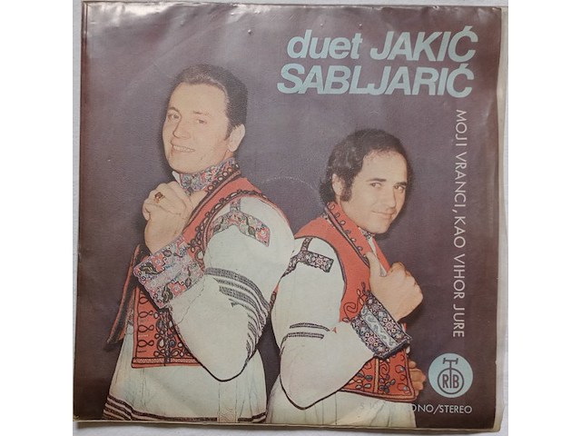 DUET JAKIC-SABLJARIC - Moji vranci, kao vihor jure