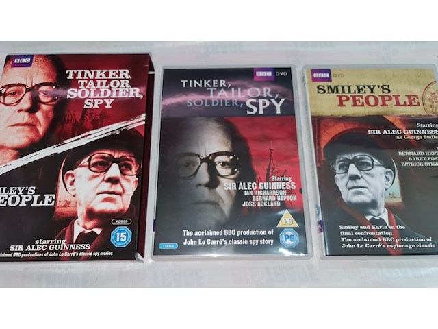 Tinker, tailor, soldier, spy / Smiley`s people 4DVDa