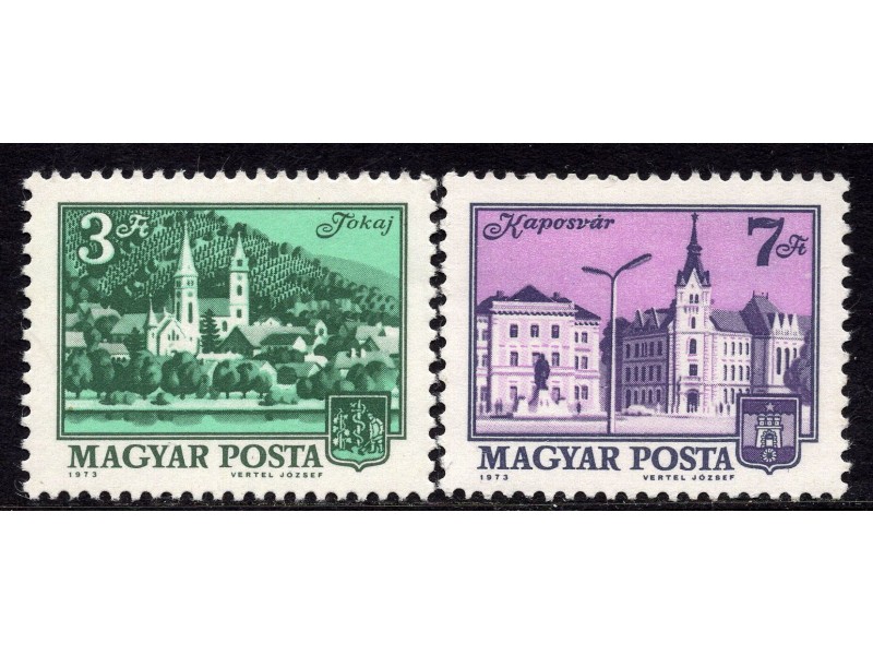 Mađarska - Magyar Posta 1973. Komplet serija