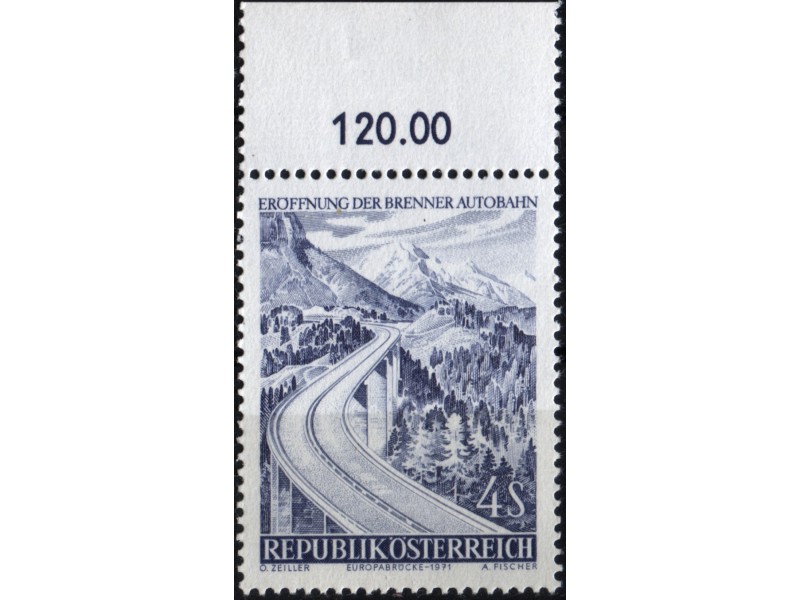 kt530g 01.okt1971 Austria Mi1372 **