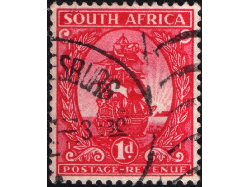 kt530ly 1933-49 SouthAfrica Mi77A I a(-o-)1/20