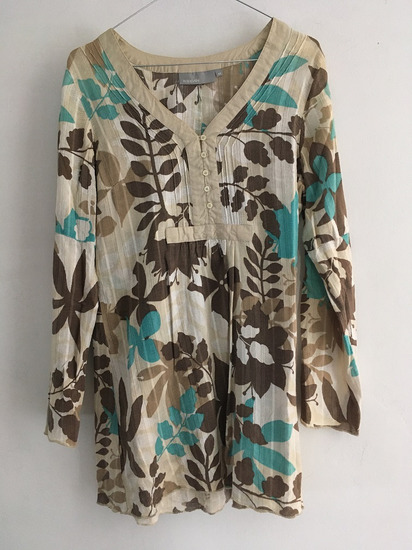 KAPPAHL pamučna bluza / tunika sa floral printom