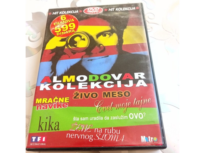 Almodovar ( Kolekcija) 3 dvd- 6 filmova