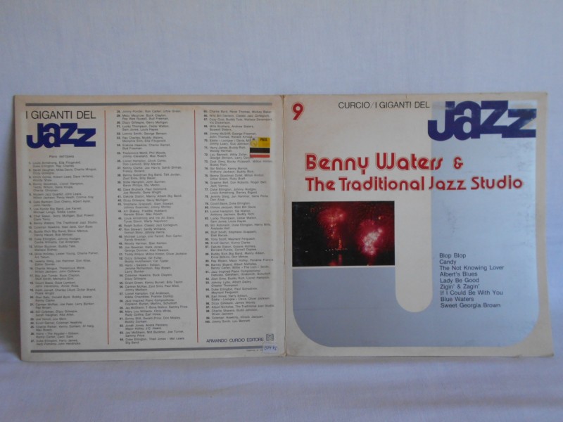 BENNY WATERS!ITALIJANSKO!REDAK JAZZ!OMOT5/LP5+MINT!