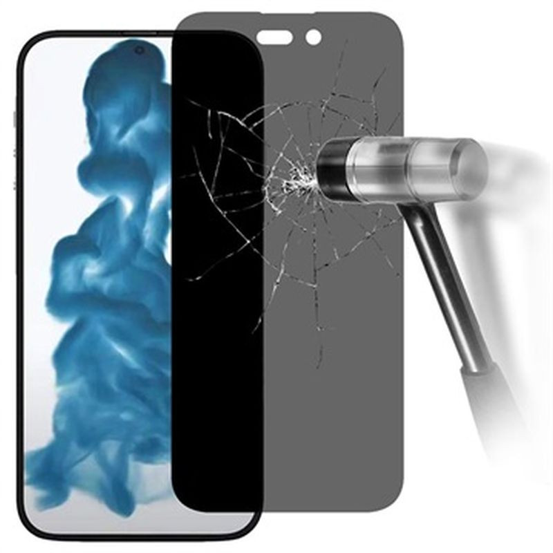 Zaštitno kaljeno staklo 5D Full Glue za iPhone 14 Pro Max 2022 (6.7") PRIVACY