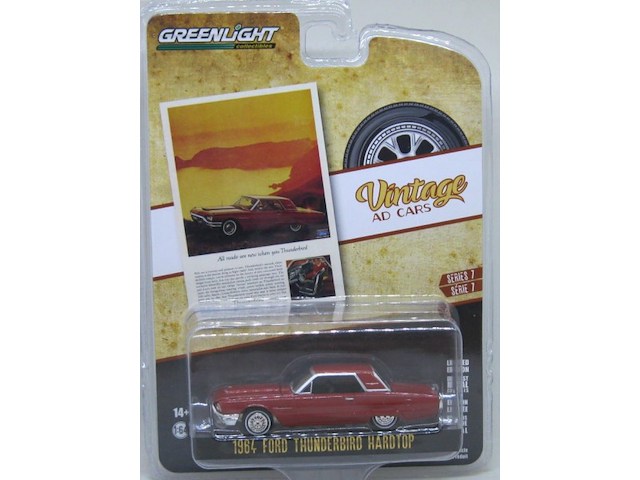 1:64 greenlight ford thunderbird `84 hardtop