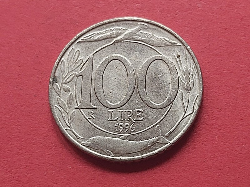 Italija - 100 lire 1996 god