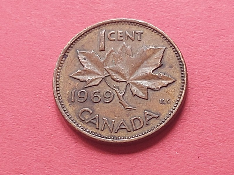 Kanada - 1 cent 1969 god