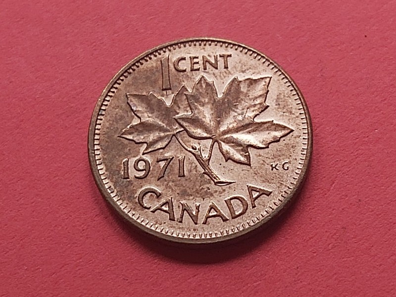 Kanada - 1 cent 1971 god