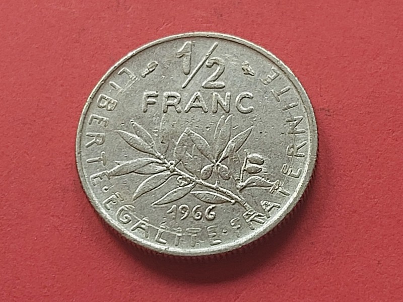 Francuska - 1/2 franc 1966 god