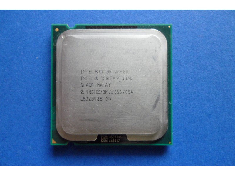 Intel Q6600 / Core 2 Quad / 2.40GHz / 8Mb / socket 775