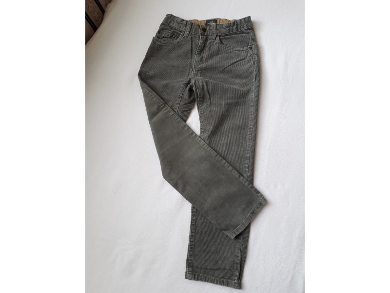 H&M farmerke_ pantalone somot vel.7-8/128 cm./