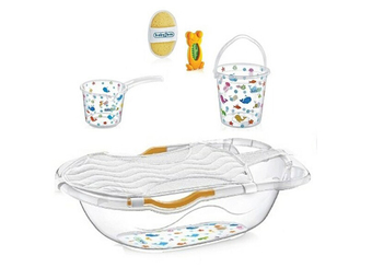 Babyjem set za kupanje 6 delova white 92-15406