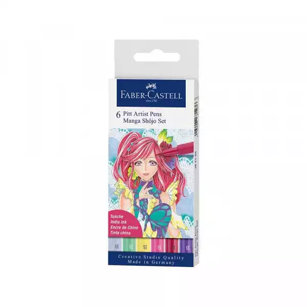 Faber Castell Pitt Art set Faber Castell Manga 1/6 167155 ( E931 )