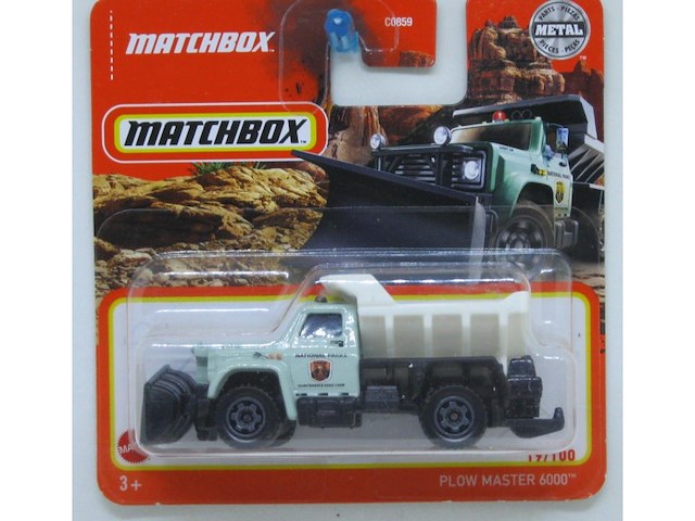 matchbox chevrolet plow master 6000