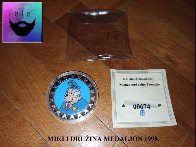 Disney Medaljon 1998. - RARITET