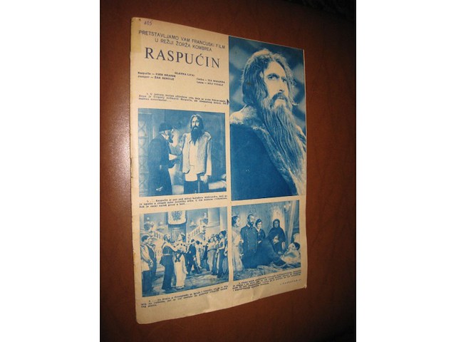 Film `Raspućin` Pjer Braser i Iza Miranda