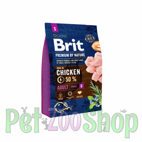 BRIT PREMIUM Hrana za odrasle pse malih rasa, Piletina