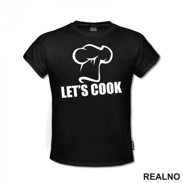 LET'S COOK - HRANA - FOOD - MAJICA