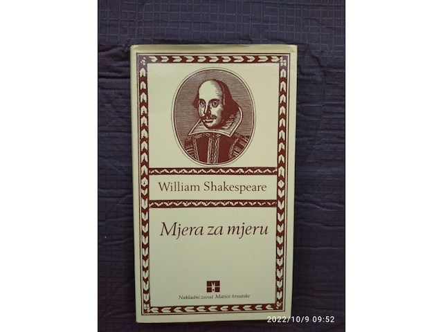 Mjera za mjeru-William Shakespeare