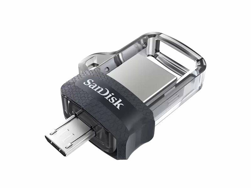 SANDISK Dual Drive USB Ultra 128B M3.0 Grey&Silver