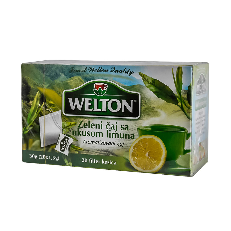 Welton zeleni čaj limun 30g