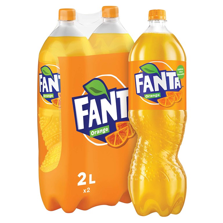 Fanta orange 2x2l