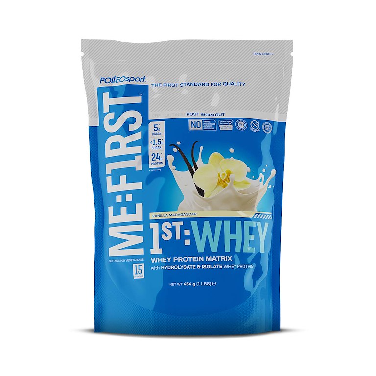 Me first protein whey 1st 454g vanilla madag me first