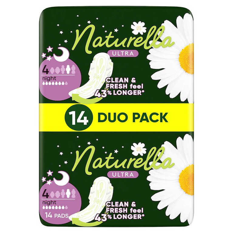 Naturella higijenski ulošci ultra night duo Procter&Gamble