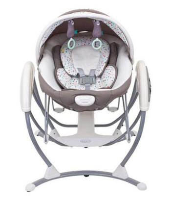 Graco Glider Elite Ljuljaška za bebe 2 u 1 Scatter Geo