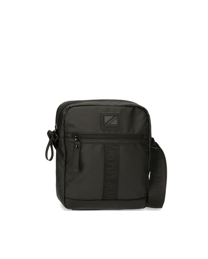 TORBA HOXTON TAB BLACK Pepe Jeans