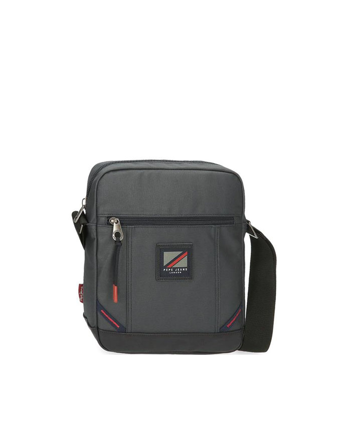 TORBA HACKNEY TAB DARK GRAY Pepe Jeans