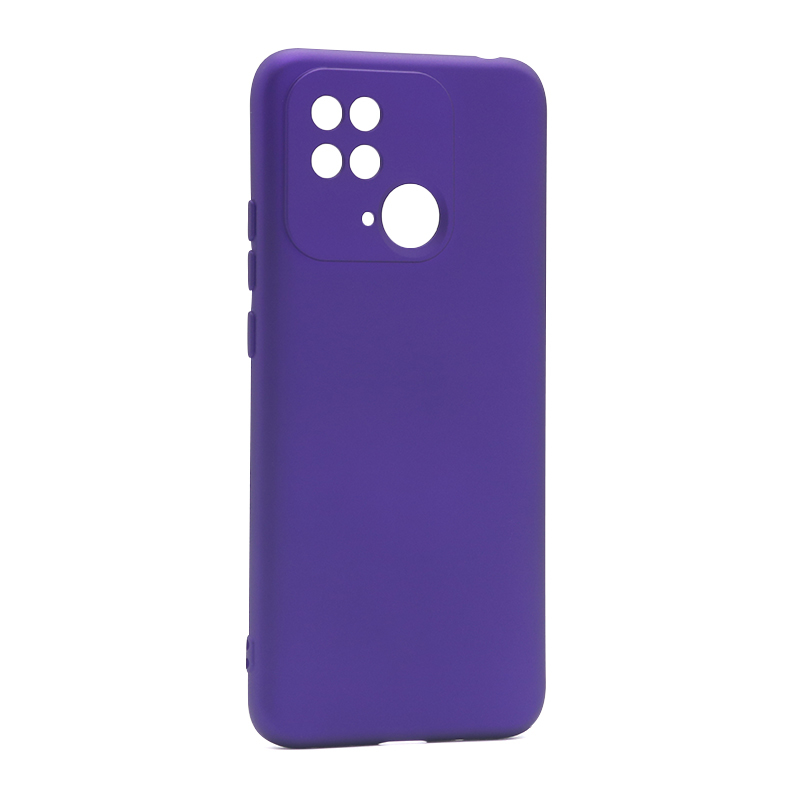 Futrola Soft Silicone za Xiaomi Redmi 10C ljubicasta