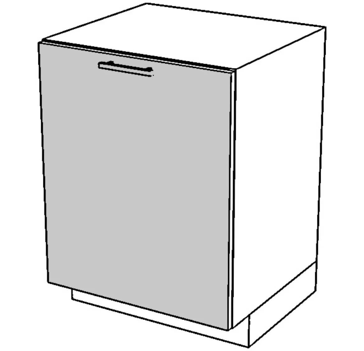 Campari vrata za perilicu FZ6B 60x1,8x71,3 bela