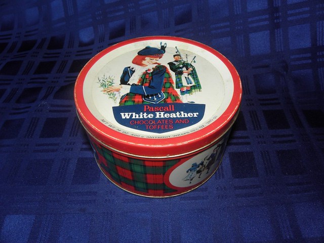 White Heather, stara kutija limena