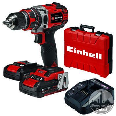 EINHELL Akumulatorska udarna bušilica TE-CD 18/50 Li-i BL (2x2,0Ah)