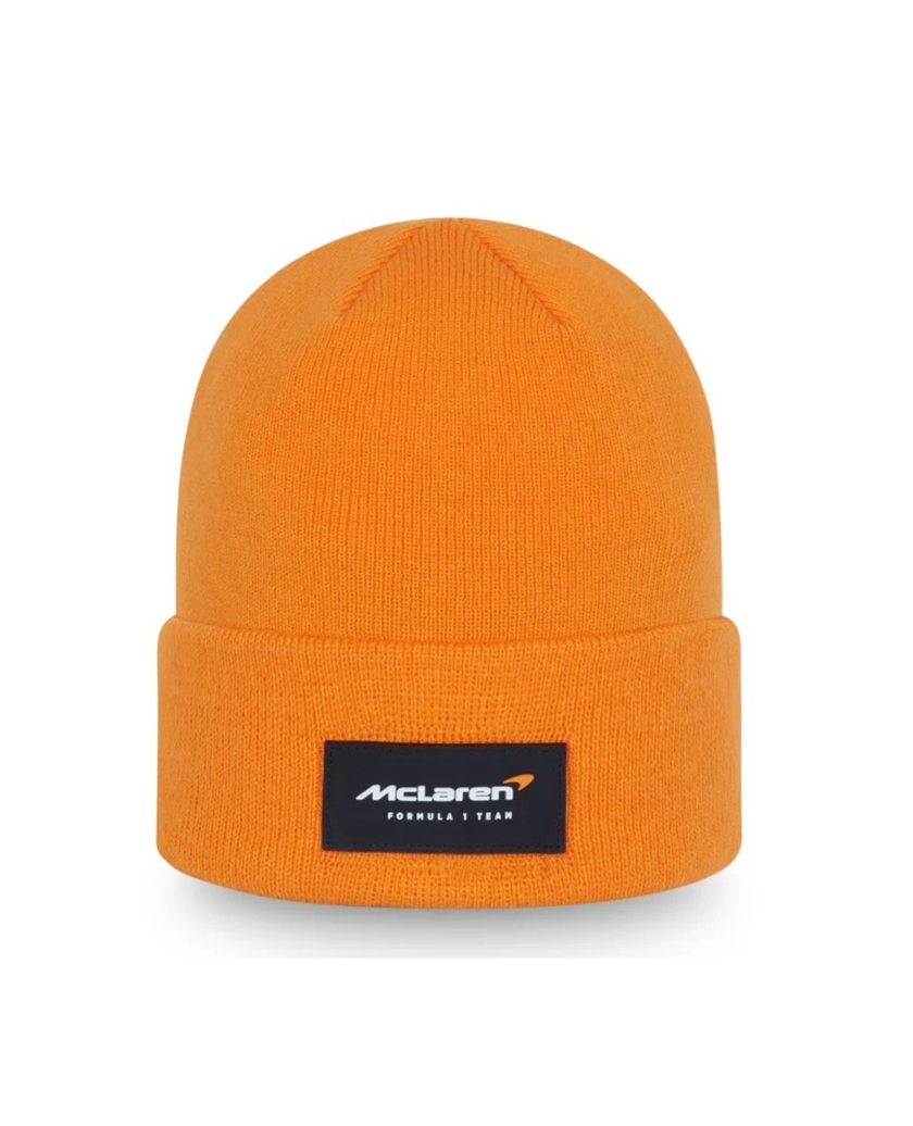 McLAREN F1 ESSENTIAL ORANGE BEANIE HAT