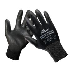 Albo Zaštitne pletene bešavne rukavice-Bunting Profesional Black, R-L222VM