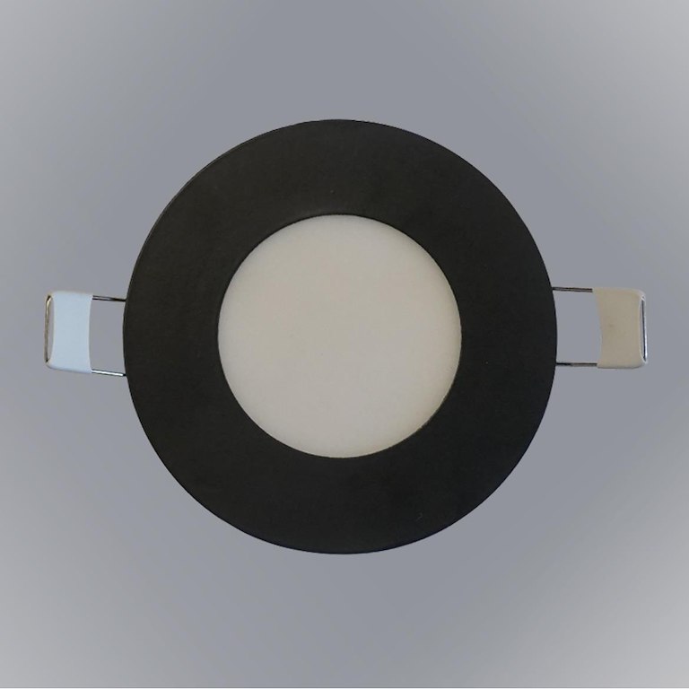 Plafonjera Circle LED 8x8cm crna