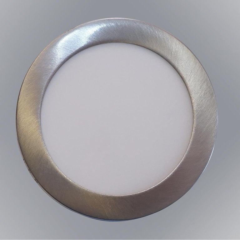 Plafonjera Ring LED 11x11cm crna