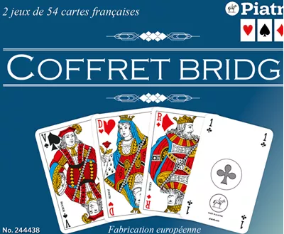 Piatnik KARTE PIATNIK 2/1-COFFRET BRIDGE (2444)