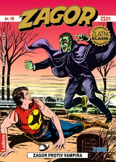 Ludens ZAGOR ZLATNI KLASIK 18 kor B - Zagor protiv vampira